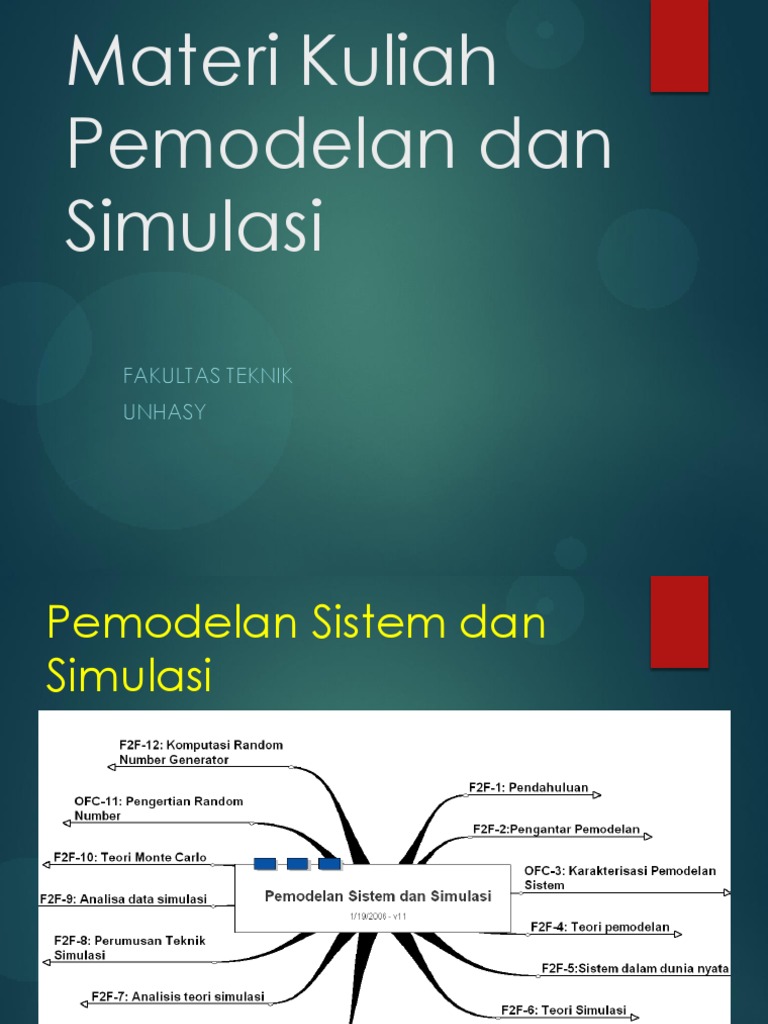 Pemodelan Dan Simulasi | PDF