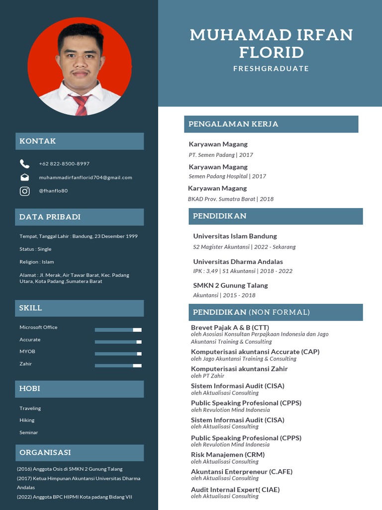 CV - Muhamad Irfan Florid - 3 | PDF