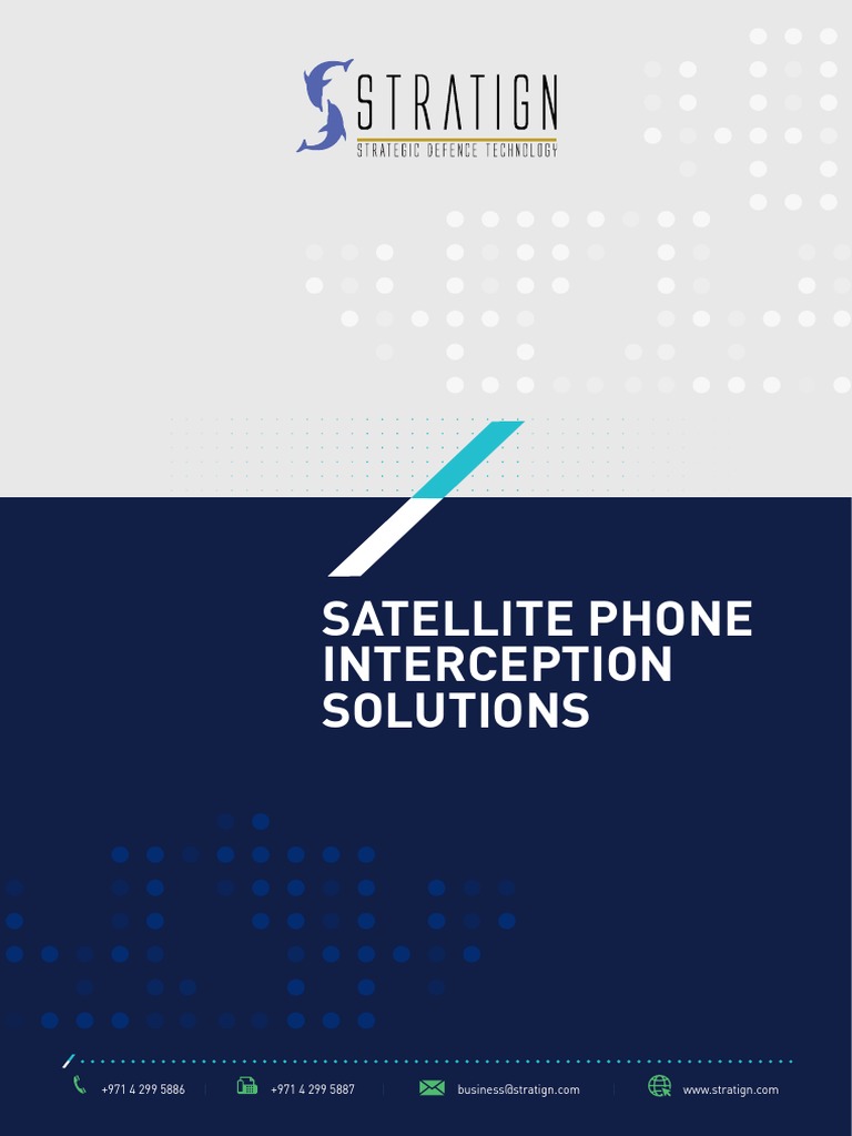 Satellite Phone Interception System | PDF | Communications Satellite ...