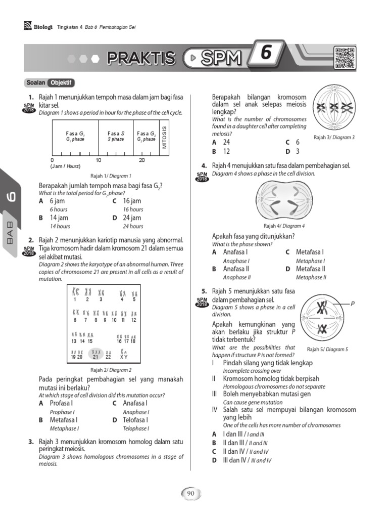 Praktis Biologi Bab 6 T4? | PDF
