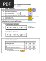 Pipe Insulation THK Calculation | PDF | Home & Garden | Science & Mathematics