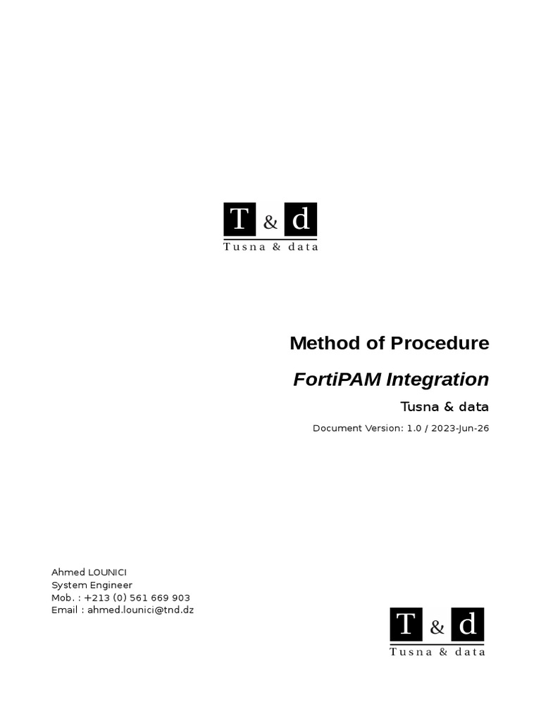 MoP FPAM Integrarion | PDF