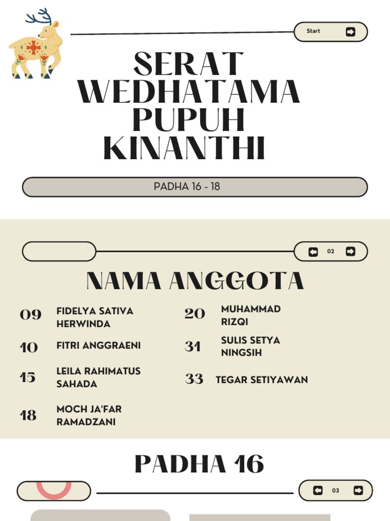Pupuh Kinanthi | PDF