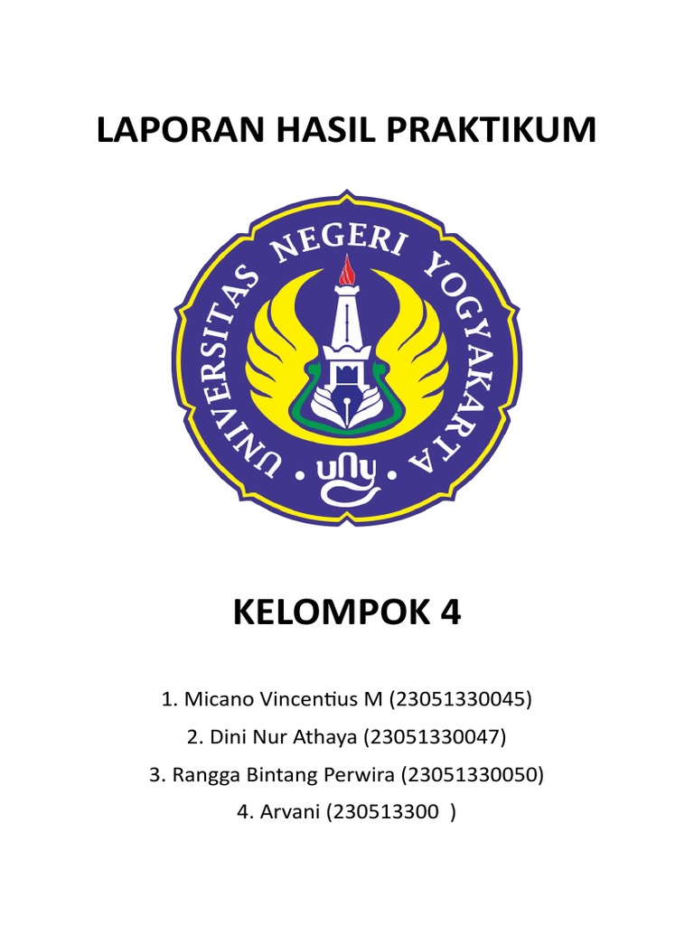 Laporan Hasil Praktikum | PDF