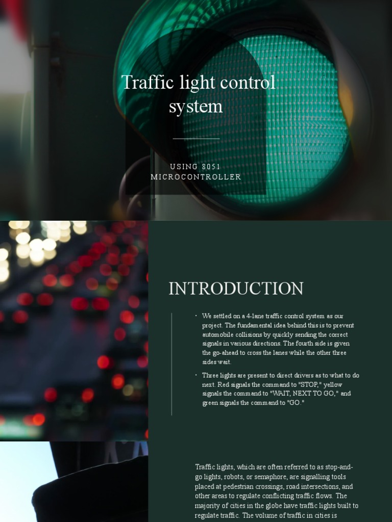 Traffic Light Control System | PDF