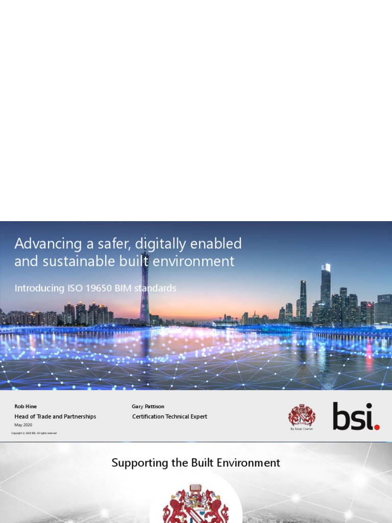 Iso19650 Introduction | PDF | Building Information Modeling | Business