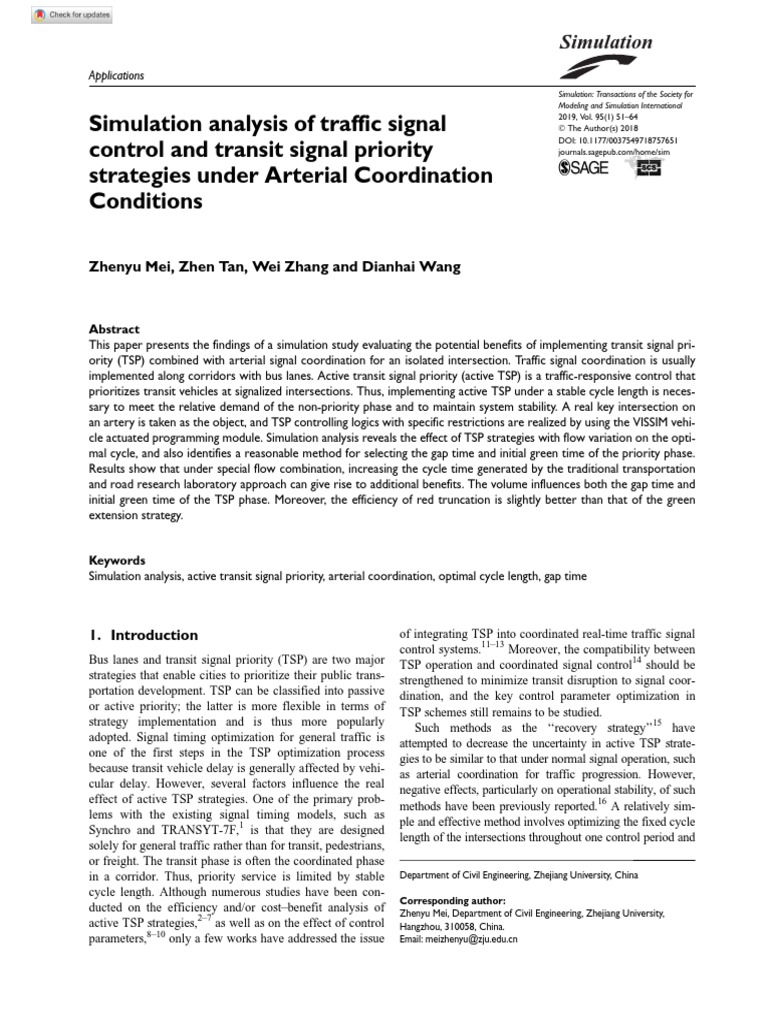 VIsVAP Mei-Et-Al-2018-Simulation-Analysis-Of-Traffic-Signal-Control-And-Transit-Signal-Priority ...