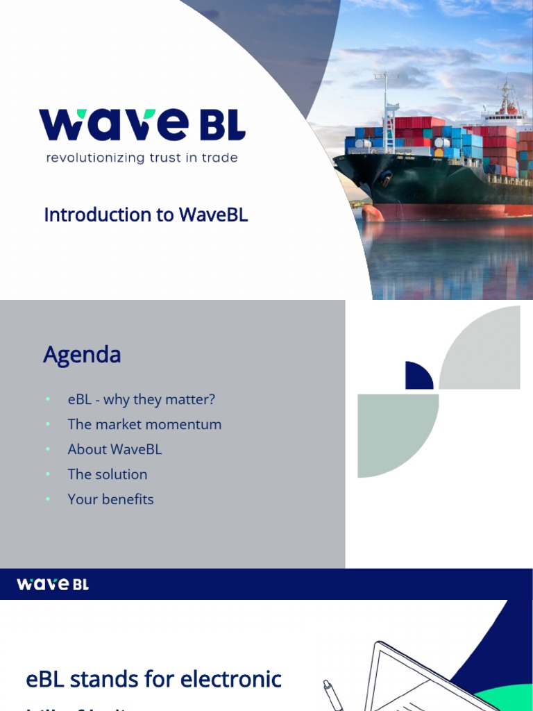 WaveBL: Revolutionizing eBL Solutions | PDF