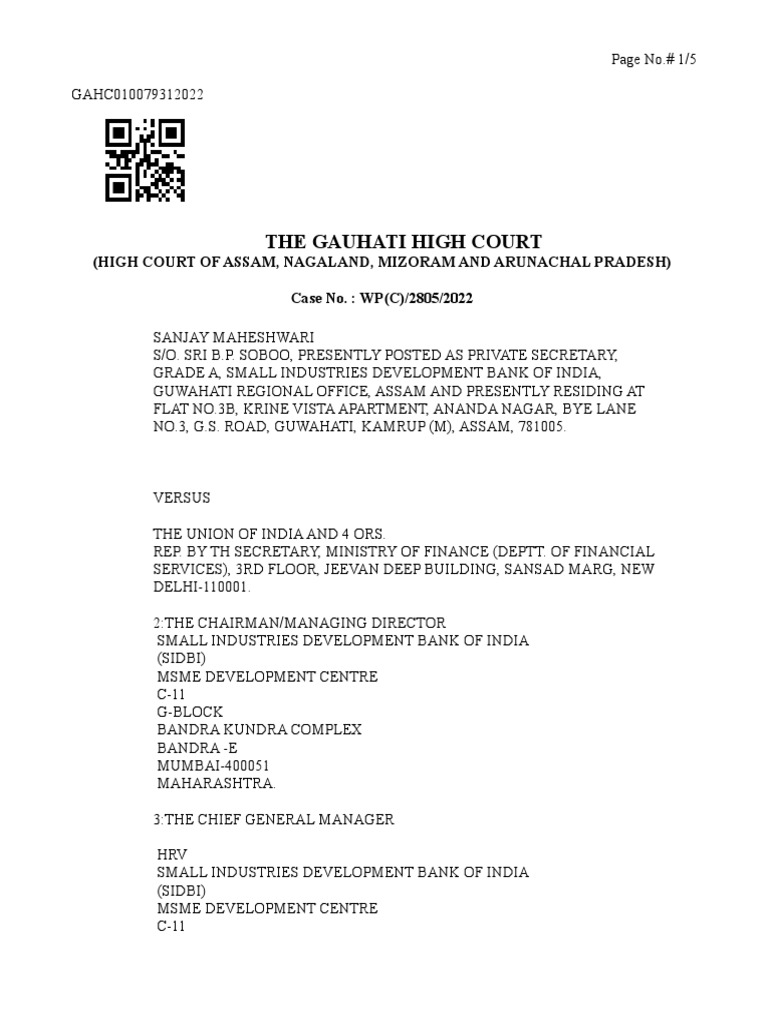 Maheshwari Final Order | PDF | Judiciaries | Government