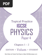 Bee6a674 Edexcel Igcse Physics Formula Sheet - WM | PDF | Mass | Kilogram
