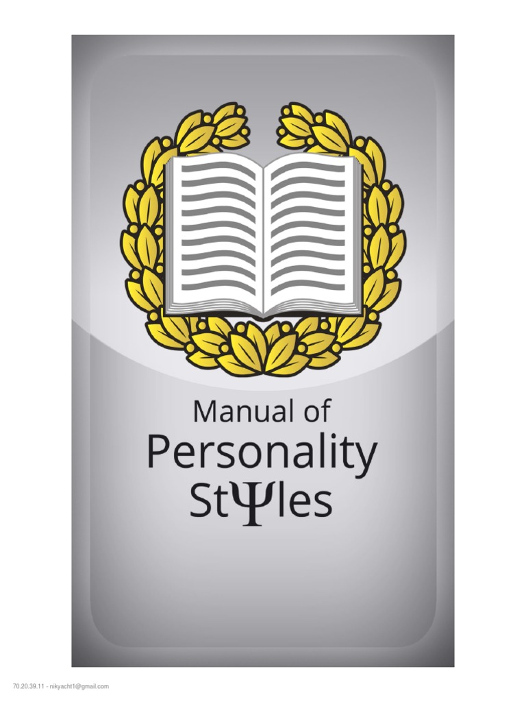 Personality Styles | PDF
