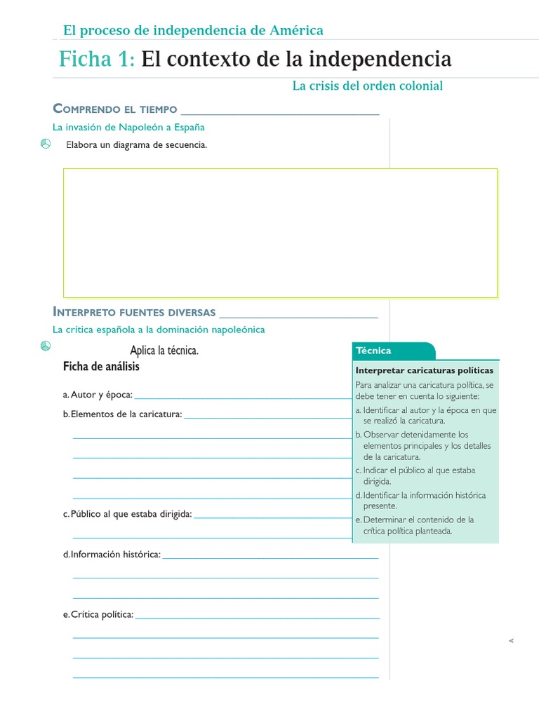 Actividad Crisis Colonial | PDF