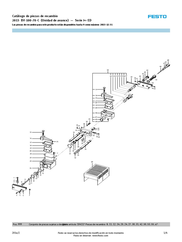 Festo BV-100-70 C | PDF