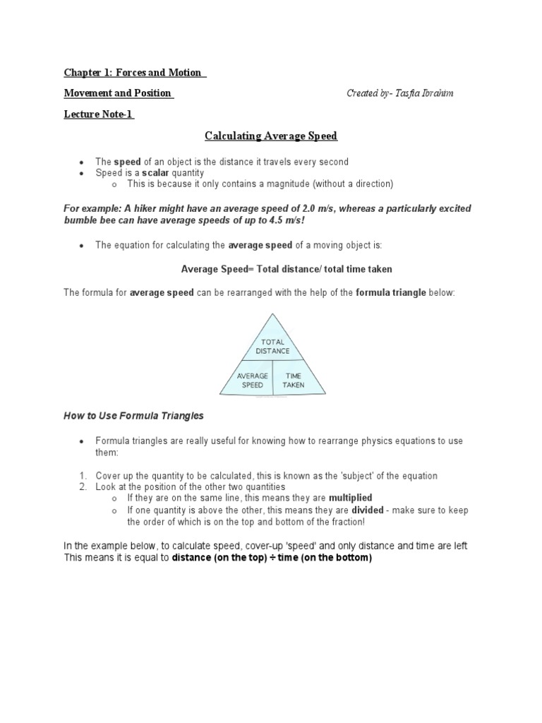 Lec Note Physics | PDF | Acceleration | Velocity Lec Note Physics | PDF | Acceleration | Velocity