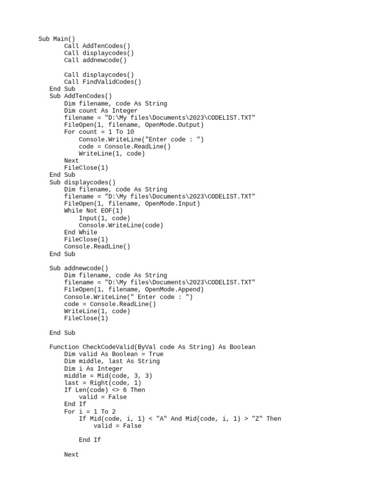 File Task 1 (Valid Code) | PDF