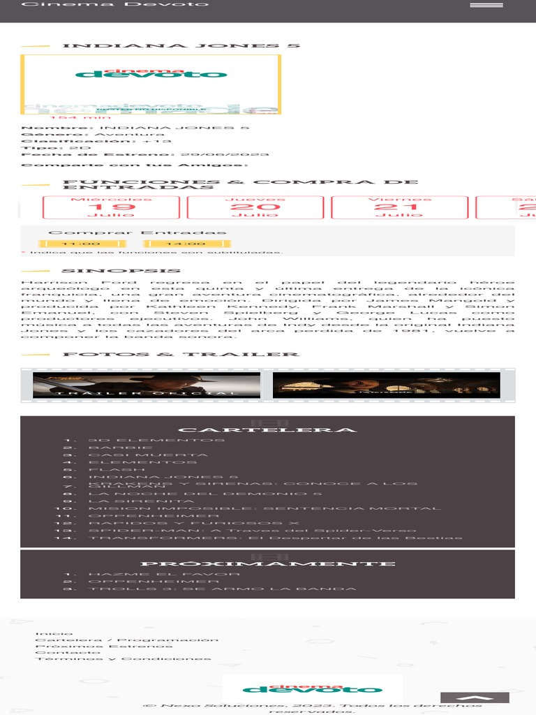 Cinema Devoto 3 | PDF