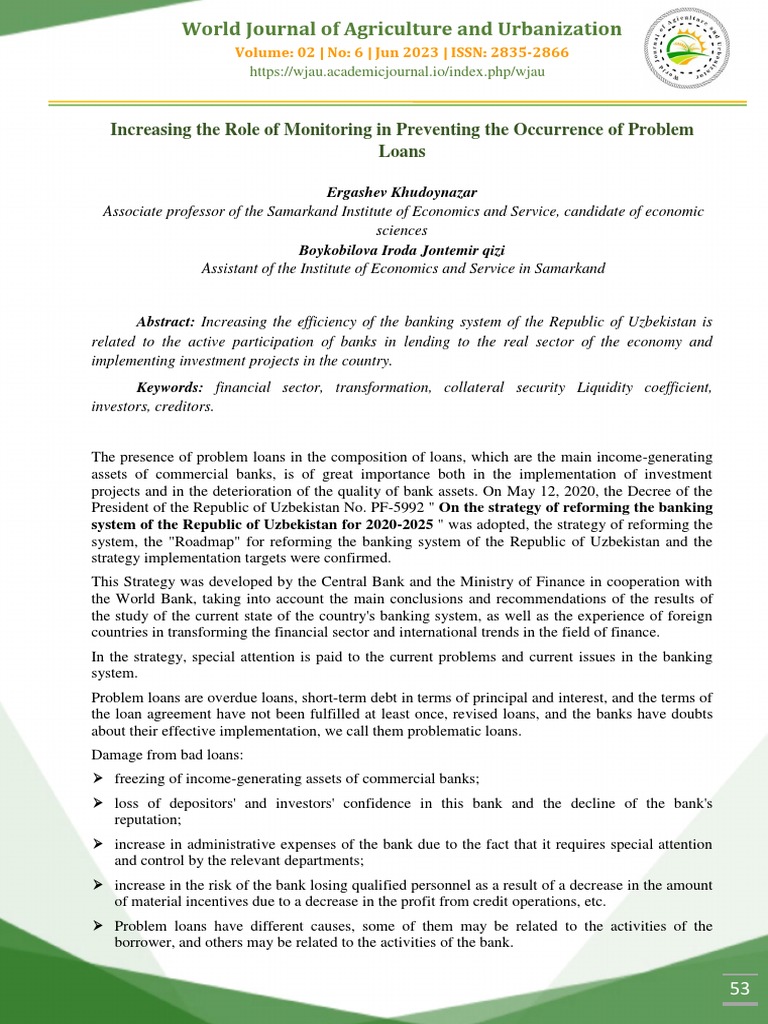 Increasing The Role of Monitoring in Preventing The Occurrence of ...