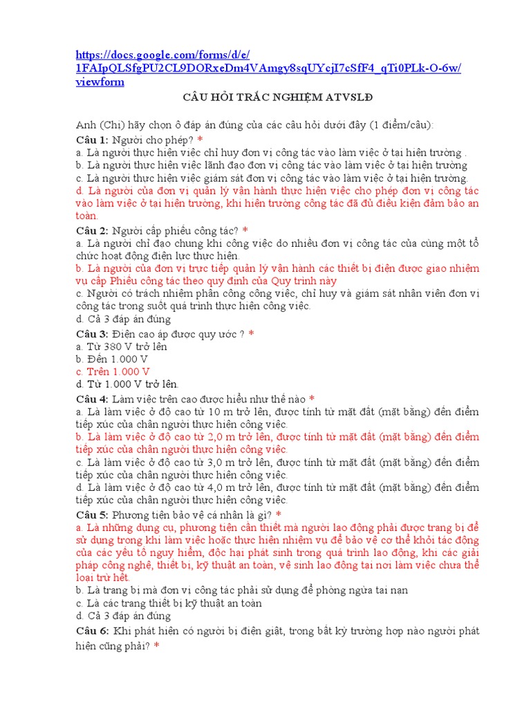 Bai Kiem Tra Atvslđ | PDF