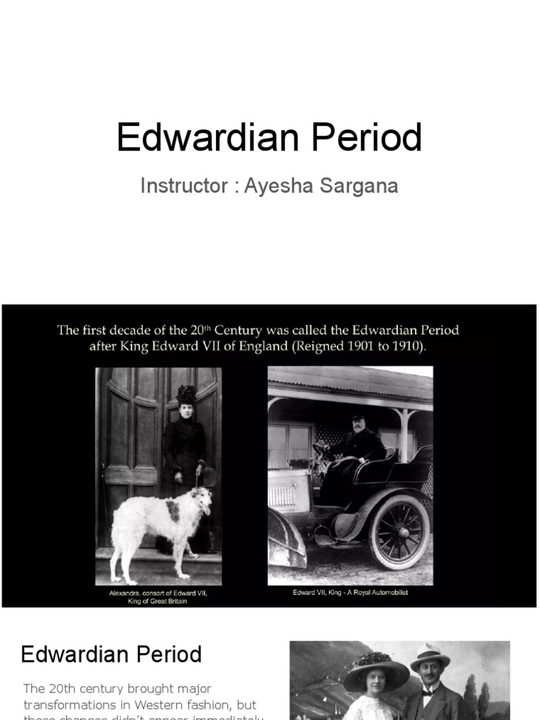 Edwardian Era | PDF