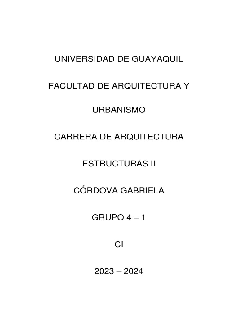 Tarea - Semana 13 - Estructuras | PDF