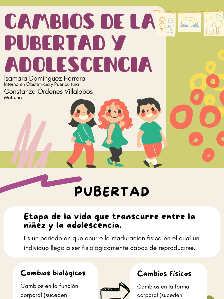 Cambios en La Adolescencia | PDF | Adolescencia | Pubertad