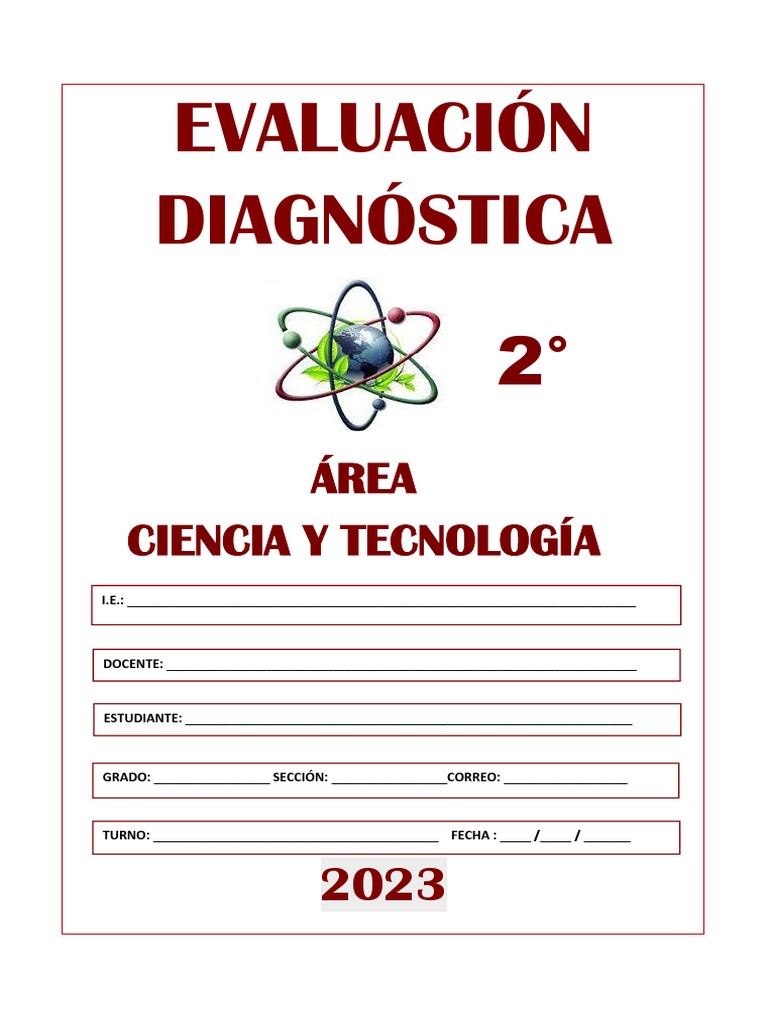 MODELO - EVALUACIÓN - DIAGNOSTICA - S.SIGNIFIC - CT - 2do - GRADO | PDF