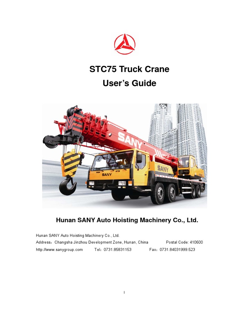 Manual Do Guindaste | PDF | Technology & Engineering