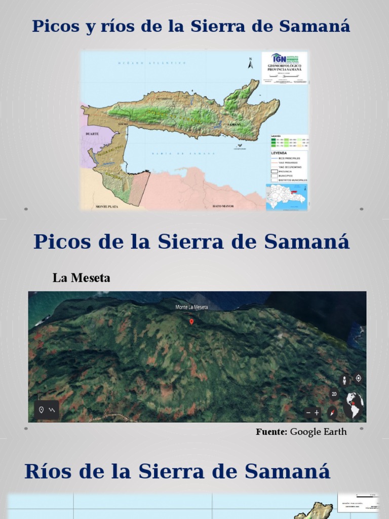Picos y Ríos de La Sierra de Samaná | PDF