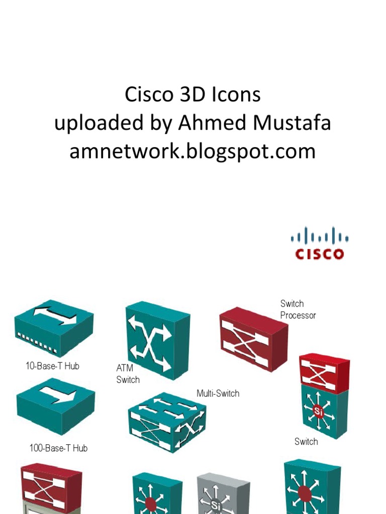 Cisco 3D Icons | PDF