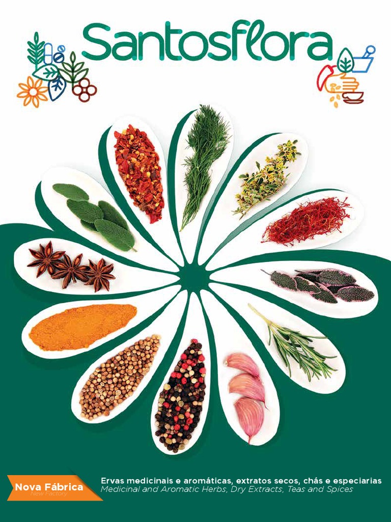 Catalogo de Ervas Santos Flora | PDF