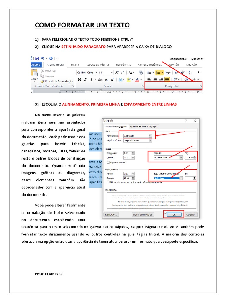 Guia de Formatação de Texto | PDF | Computadores