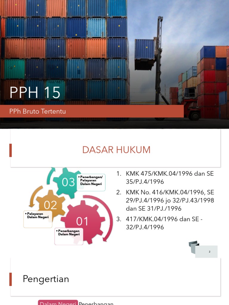 Materi PPH Pasal 15 | PDF