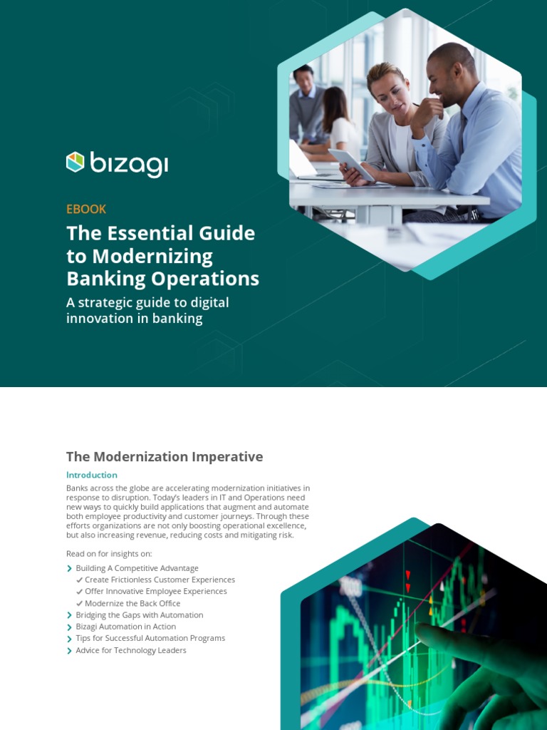 Bizagi - The Essential Guide To Modernizing Banking Operations | PDF ... Bizagi - The Essential Guide To Modernizing Banking Operations | PDF ...