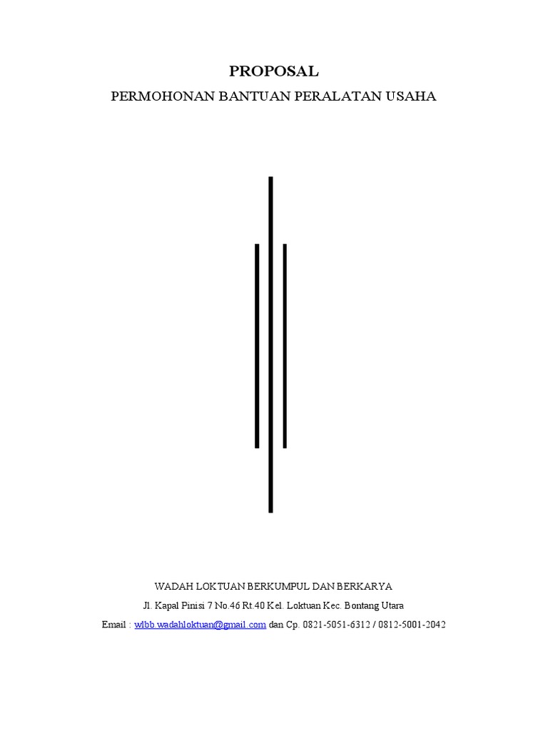 Proposal WLBB | PDF | Bisnis