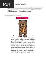 El Oso Octavio Cuento | PDF