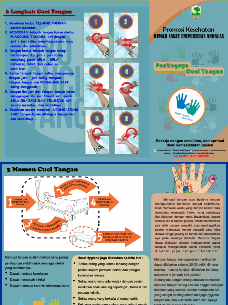 Leaflet Cuci Tangan | PDF