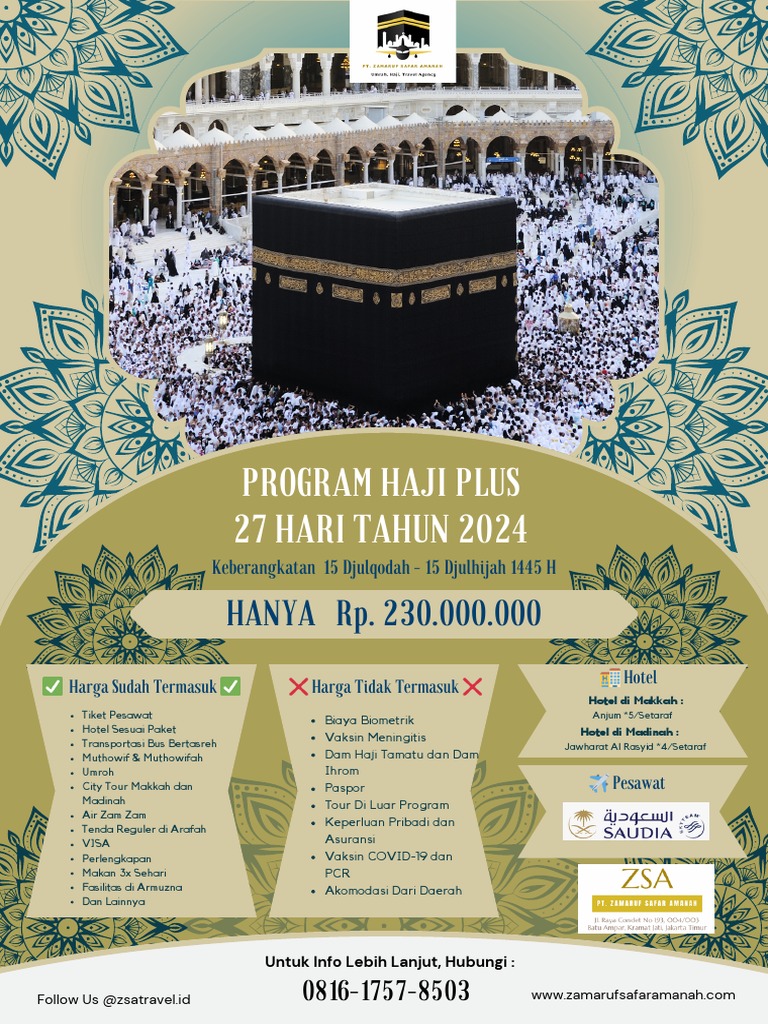 Flyer Haji 2024 | PDF