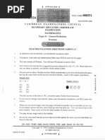 2021 - Mathematics Paper 1 - May - June 2021 | PDF