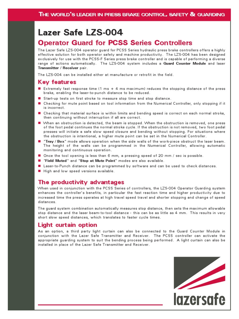 LZS 004 | PDF | Brake | Electricity