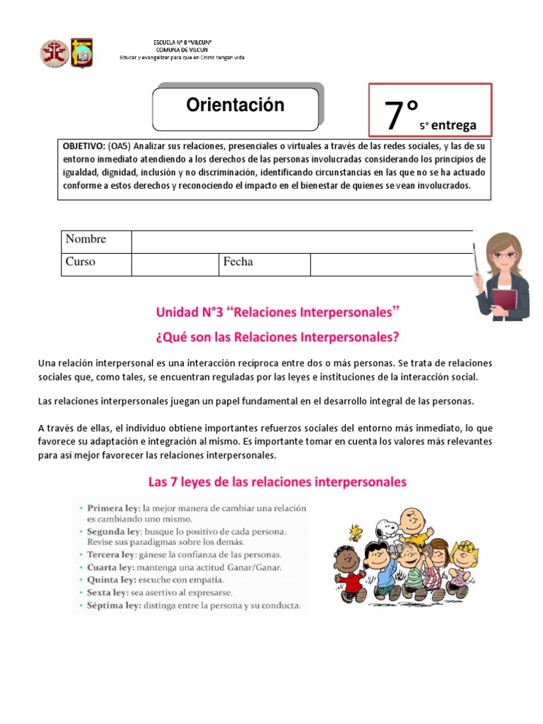 Entrega 5 Septimo B Orientación | PDF