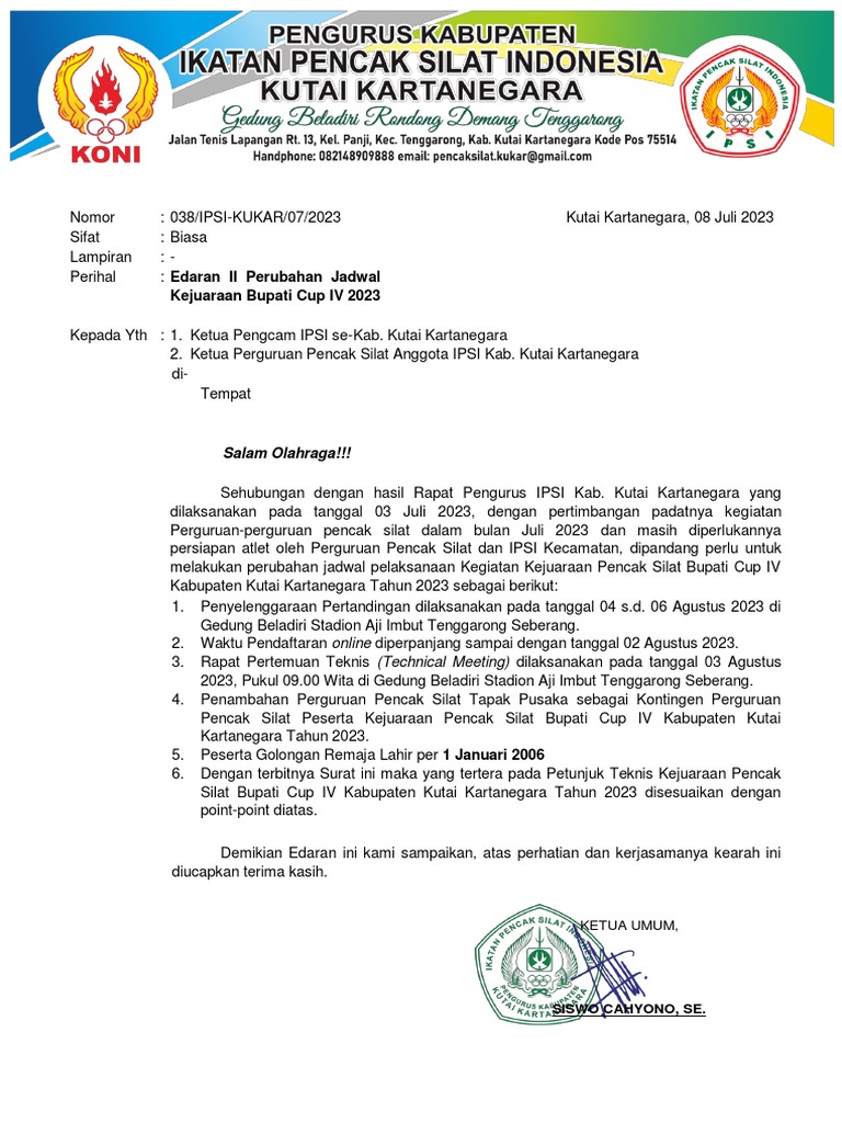 Dokumen Penting | PDF