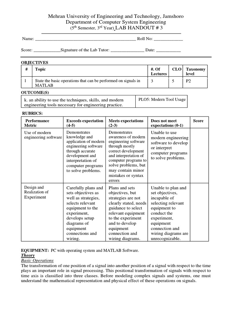 Lab03 Pdf Engineering Computer Program 