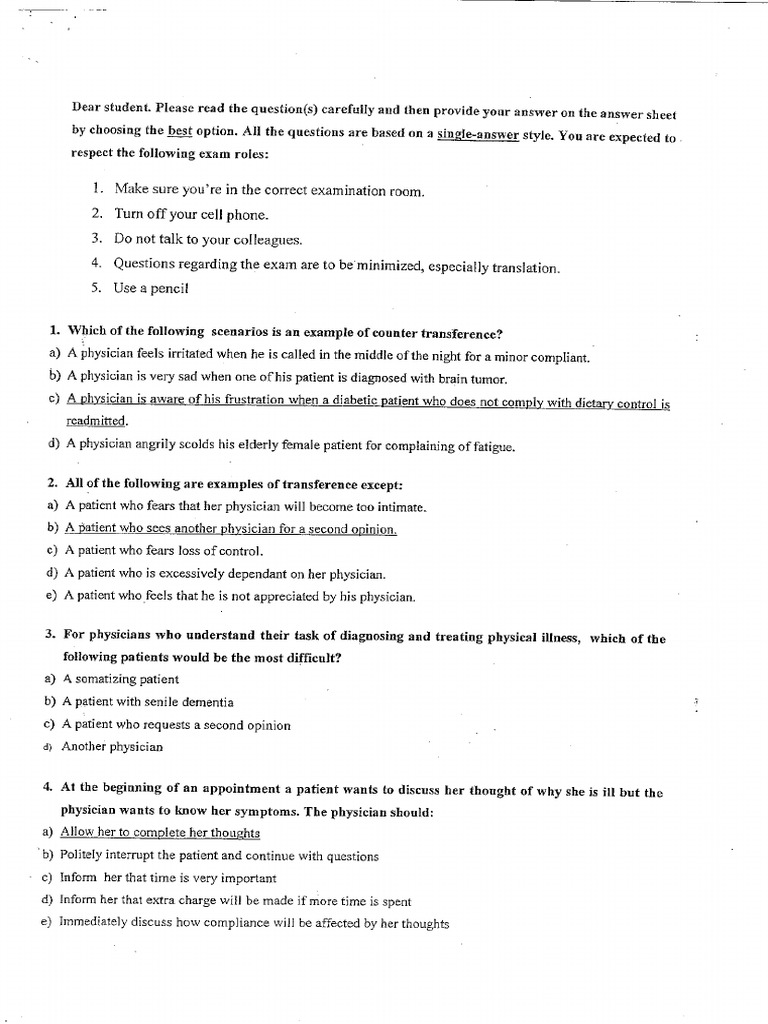 Exam (40 MCQS) | PDF