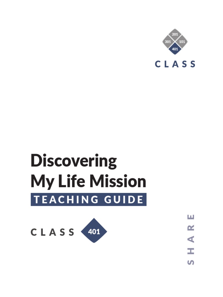 Class401 Teachers Guide SAMPLE | PDF | God | Jesus