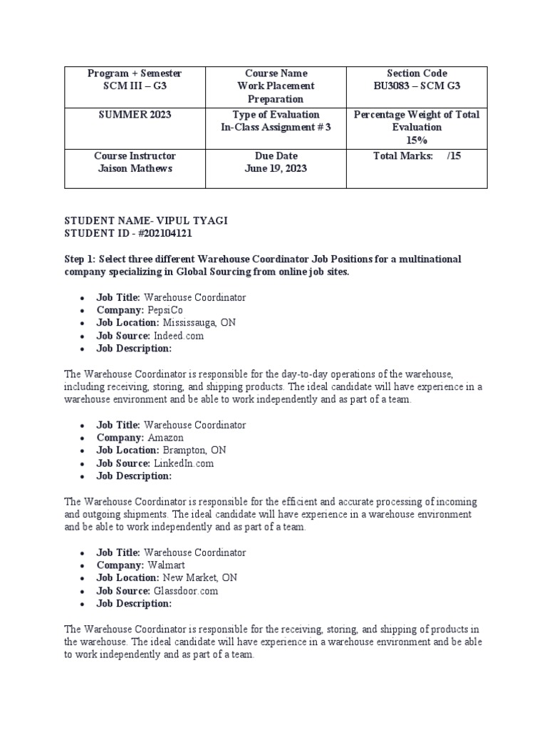 WPP Asignment #3 | Download Free PDF | Cognition | Learning