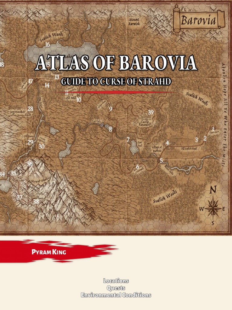 CoS Guide Atlast of Barovia - Pyram King | PDF