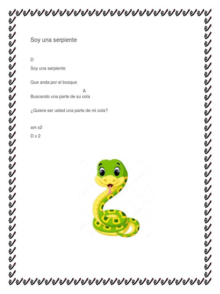 Soy Una Serpiente | PDF