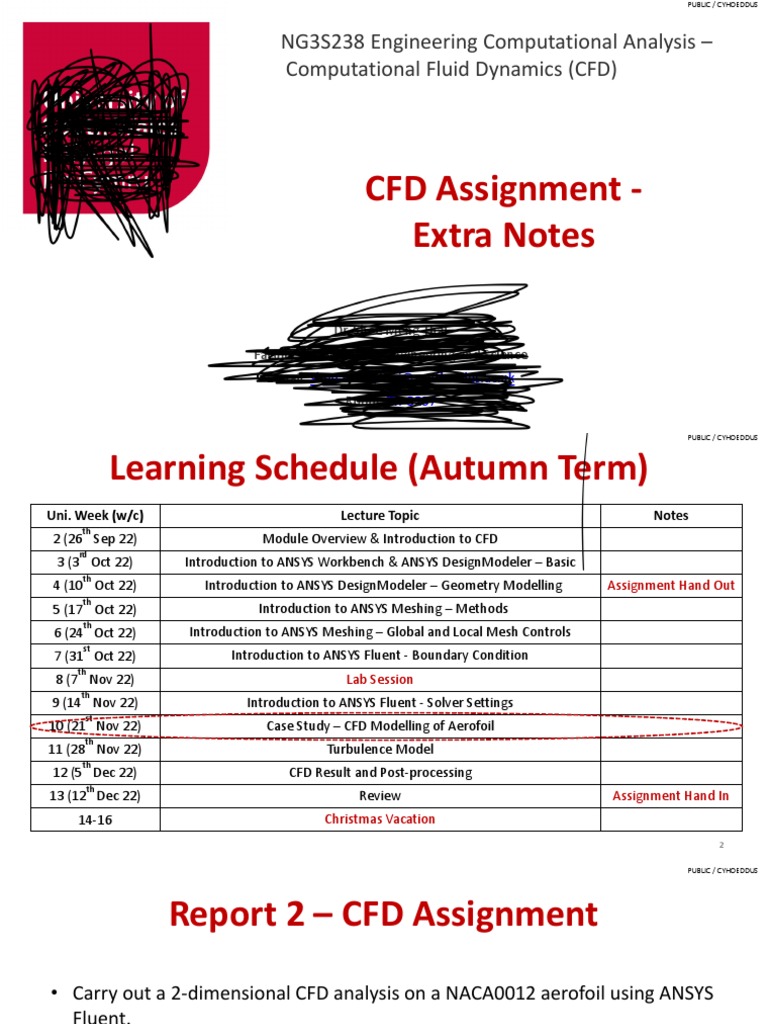 CFD Assignment - Extra Notes (2) - 1 | PDF | Turbulence | Reynolds Number