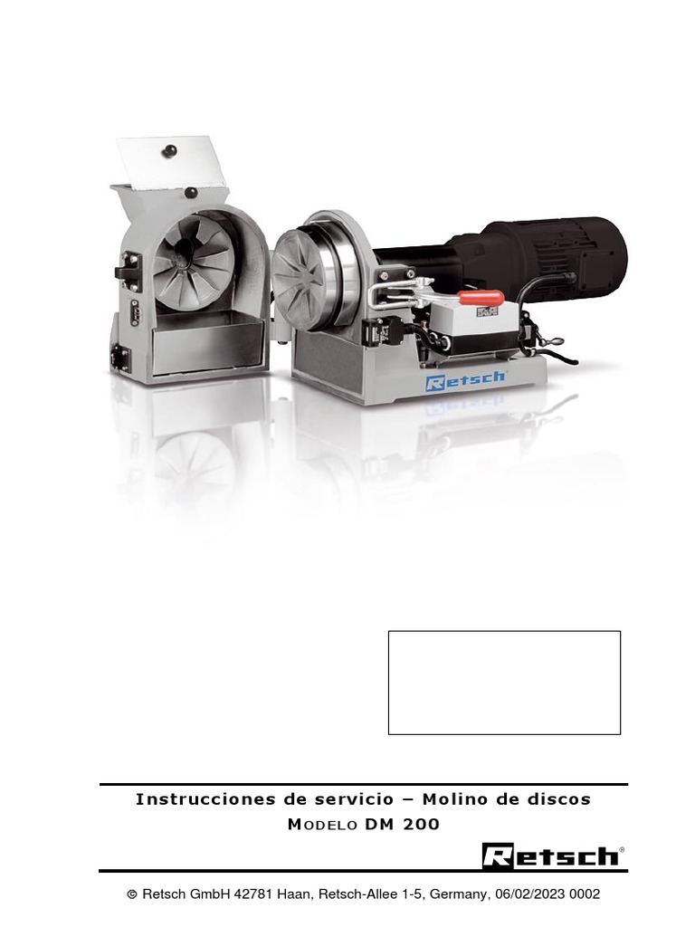 Instrucciones DM 200: Uso y Seguridad | PDF | Tornillo