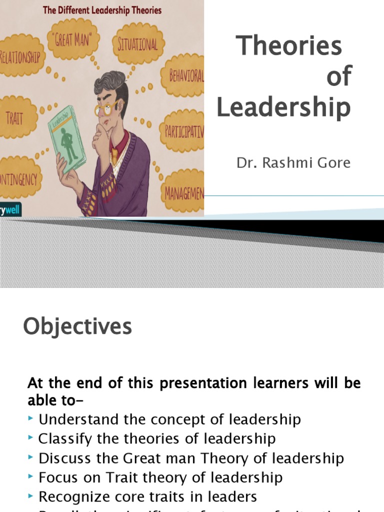 Theories of Leadership PPT 1 | PDF | Leadership | Motivational